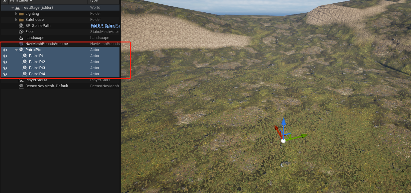 [C++/UE5] 使用Spline進行AI巡邏路線開發的經驗分享 - LoneliNerd's Study Log